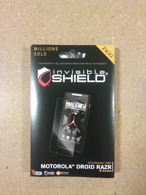 ZAGG InvisibleShield Screen Protector for Motorola Droid Razor Phones ...