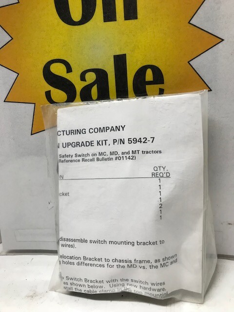 Walker 5942-7 PTO Switch Relocation upgrade KIT Clearance! | eBay