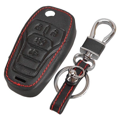 4-Button Car Remote Key Cover Fob Case Fit For Ford Edge Explorer ...
