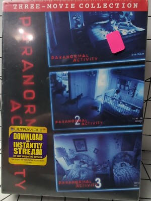 Paranormal Activity Trilogy Gift Set (DVD, 2012, 3-Disc Set) Brand New ...
