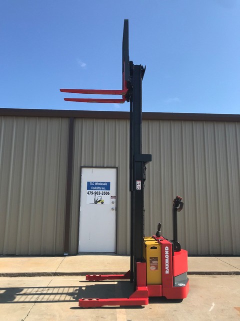 2004 Raymond RSS40 Walk Behind Forklift Walkie Straddle Stacker - 128 ...