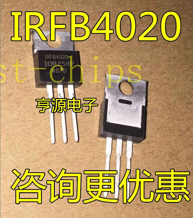 5pcs IRFB4020 200V 18A TO-220 IRFB4020PBF NEW #K1995 | eBay
