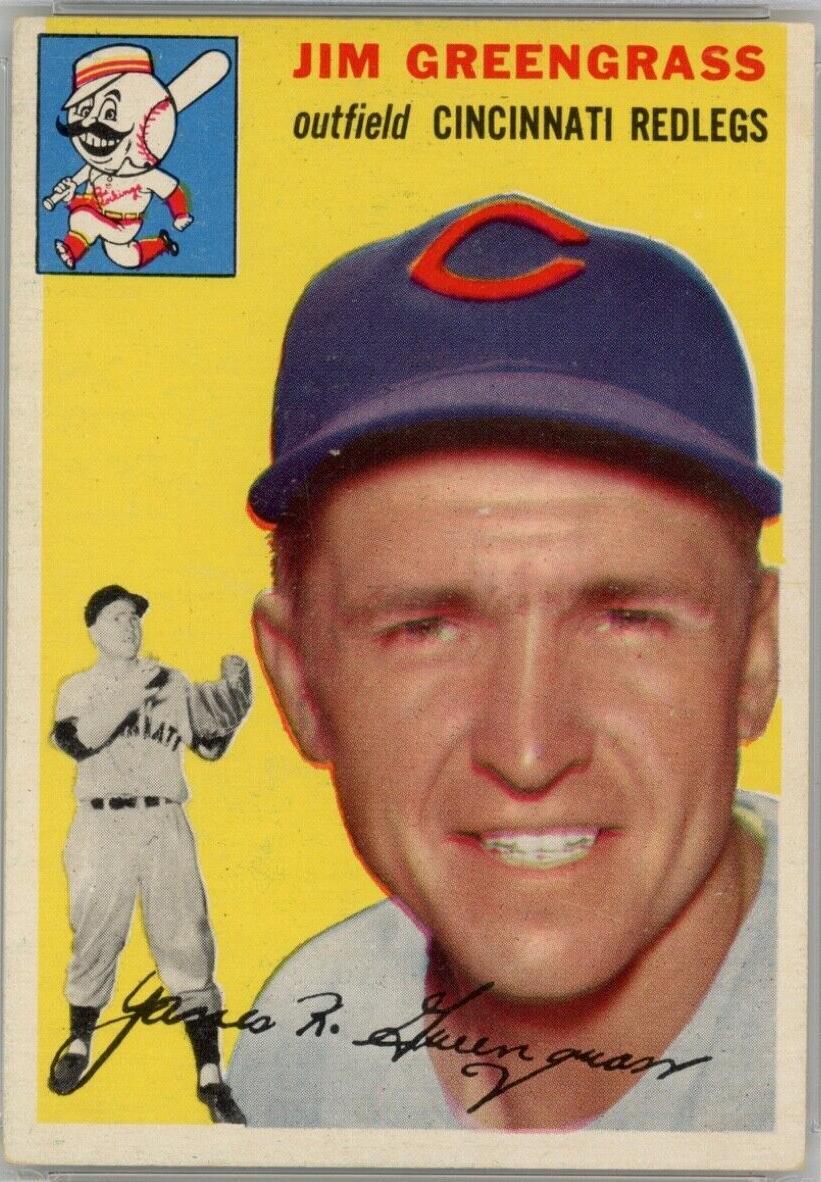 1954 Topps - Jim Greengrass #22 Gray Back for sale online | eBay
