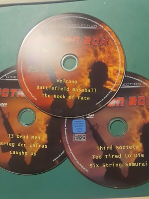 Action Box 9 Filme , Volcano 13 Dead Men, Too Tired to Die - DVD ...