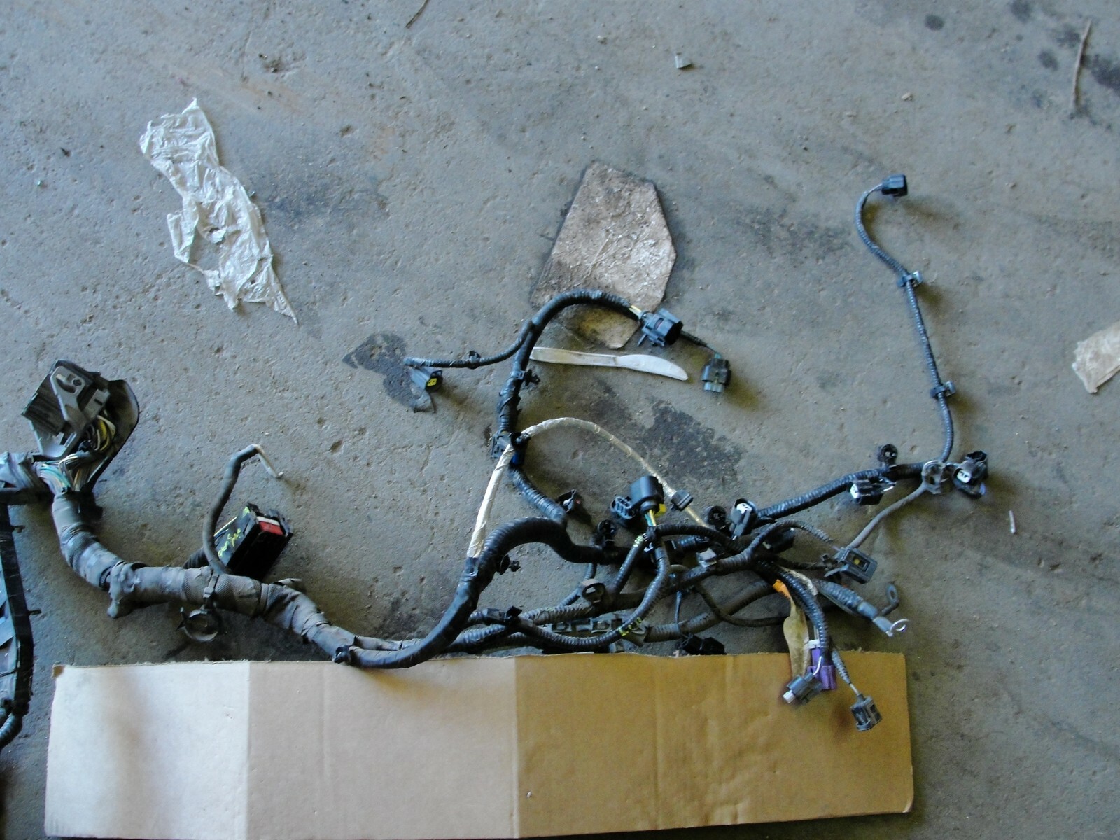 2015 Ford Fiesta Engine,Motor,Wiring,Harness,1.6L Automatic,F2BT-12A522 ...