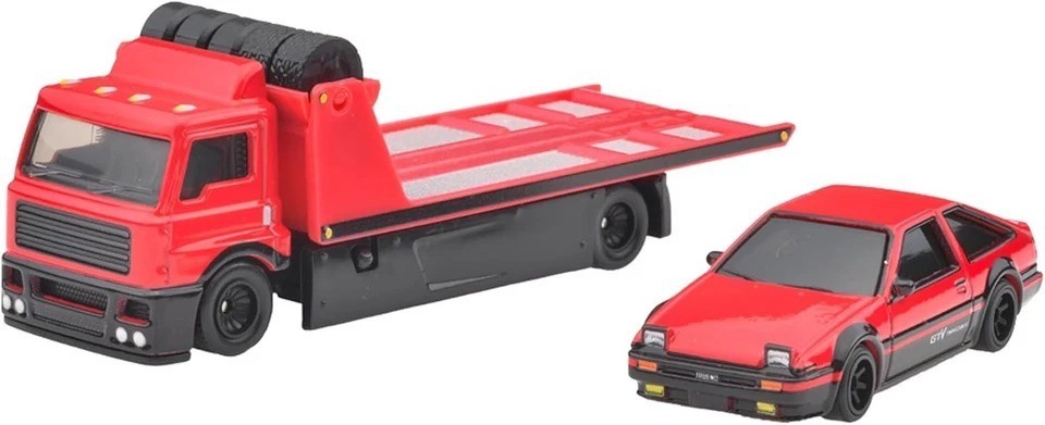 Hot Wheels Toyota AE86 Sprinter Trueno/Fleet Street #84 Team Transport ...