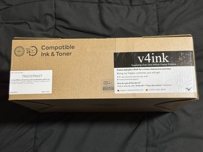 V4 Ink Ink Toner Set TN223 - TN227 (KCMY) | eBay
