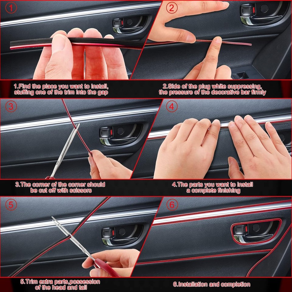 26 Pack Interior Car Accessories Car Auto Interior Moulding Trim Vent ...