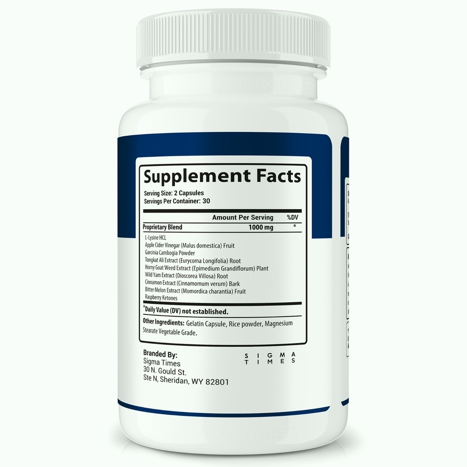 Erex Vital Capsules - Male Performance, Men's Health Supplement - 3 ...