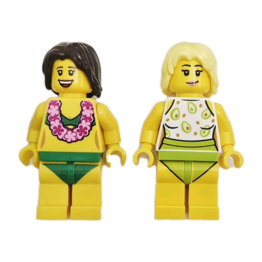 Lego Summer Fun Pack w/ Minifigures Beach Surf Shark Kayak Crab Fish ...