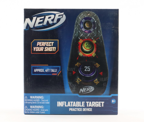 Nerf Inflatable Target Practice Device 4ft Tall 3 Score Zones New ...