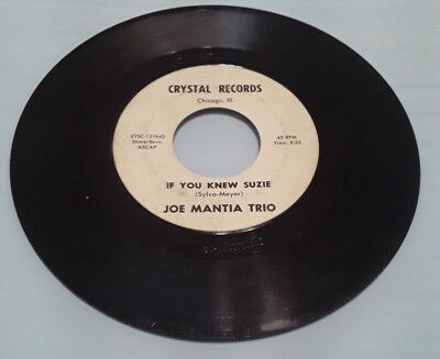 Joe Manta Trio * 45rpm record - See Desc. | eBay