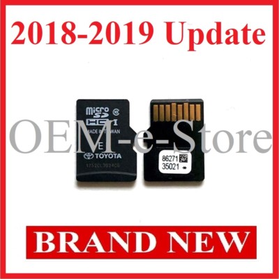 2014-2019 Toyota Prius Prius C V Hybrid Navigation Micro SD Card Map ...