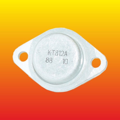 KT812A SOVIET SILICON NPN TRANSISTOR 50W 8A ~2N5240 BUX83 2N6079 ...