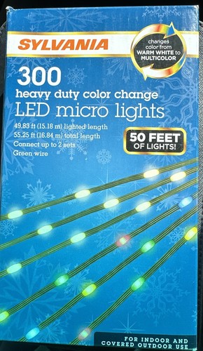 300 Heavy Duty Color Change Led Micro Strip Lights 8 Functions Multi ...