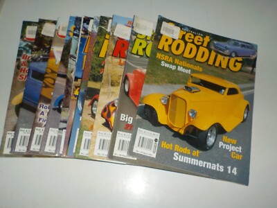 11 VINTAGE AUSTRALIAN STREET RODDING MAGAZINES 2001-2005 ISSUES 145-181 ...