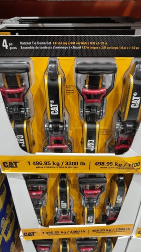 CAT Ratchet Tie Down 4 Pack | eBay