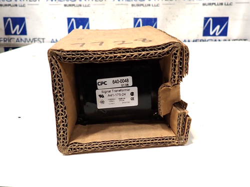New Signal Transformer A41-175-24 0.175 kVA 1 Phase 115/230-12/24 ...