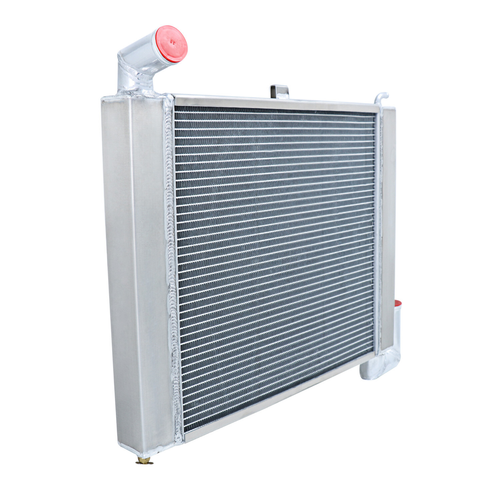 4-Row Aluminum Radiator for 1963-1972 64 65 66 67 Chevy Corvette C2 C3 ...