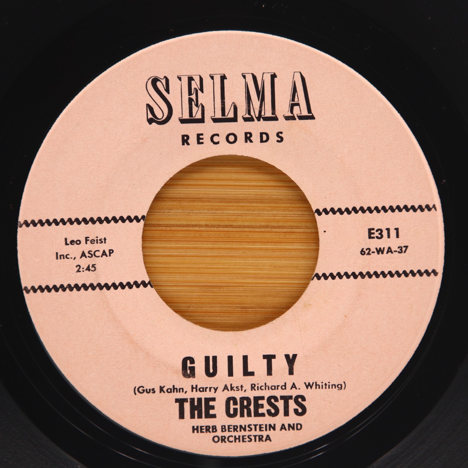 THE CRESTS - GUILTY / NUMBER ONE WITH ME - DOO WOP 45 | eBay