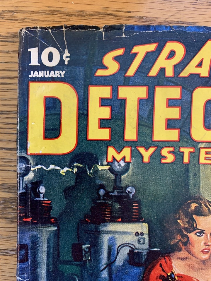 Strange Detective Mysteries Pulp January 1942 Vintage Pulp FN | eBay
