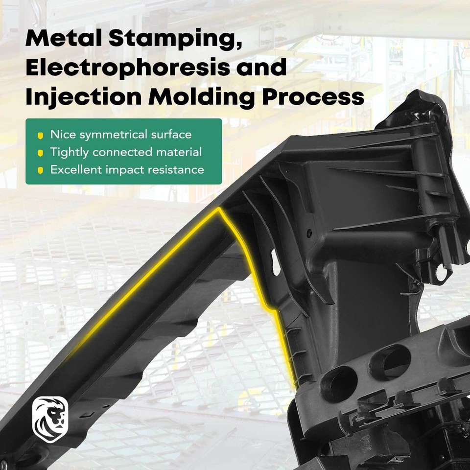 2019-2023 Volkswagen Jetta 1.4L Front Radiator Support Assembly ...