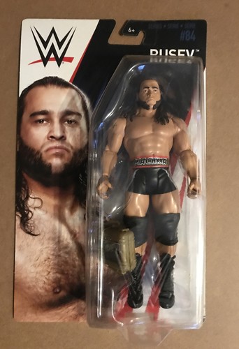 WWE Rusev Miro Basic Figure Series 84 Money In The Bank Chase Briefcase ...