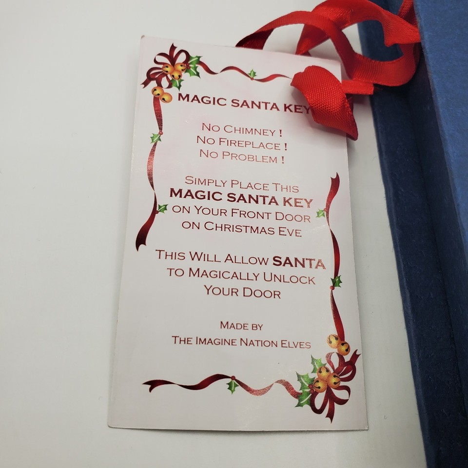 Santa's Magic Key Imagine Nation Books - 6" With Display Box | eBay