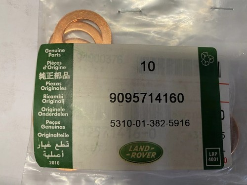 Land rover Perentie Isuzu Fuel Line Gasket/ Washers - 9095714160 | eBay ...