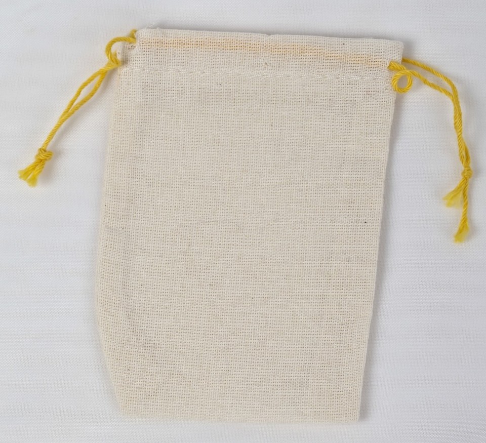 Mini Muslin Double Drawstring Bags Made in the USA | eBay