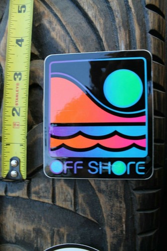Off Shore Surfboards Beach Neon 80's Sunset Hawaii OG Vintage Surfing ...