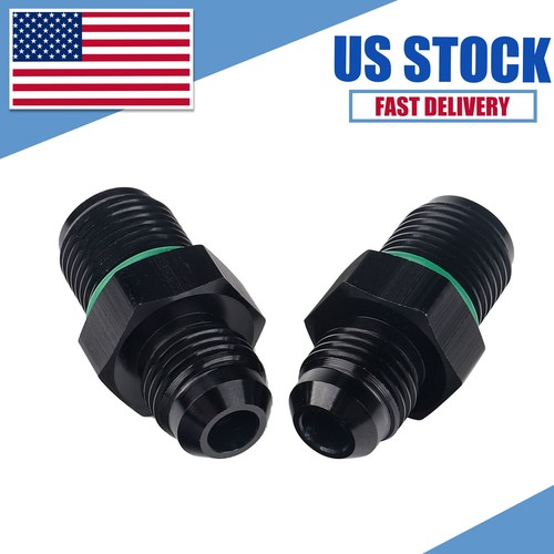-6AN 6AN Male Flare to 5/8"-18 Inverted Flare Adapter Fitting Fit 40K ...