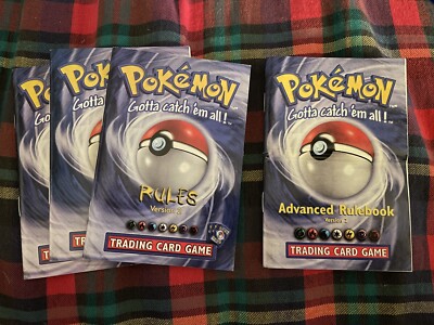 Pokémon TCG Starter Theme Deck Rule Book Vintage WOTC | eBay