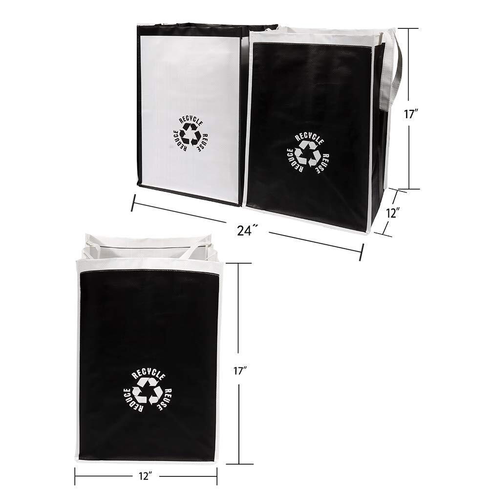 Recycle Waste Bag for Kitchen Home Trash Sorting Bins Base Plate ...