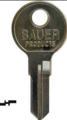T-Handle keys-Bauer-Code J327 Camper Topper-RV-Camper Shell-Truck Cap ...