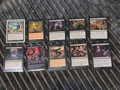 MTG Instant x10 (KILL CARDS-BLACK ONLY)FATAL BLOW/CRADLE TO GRAVE/DARK ...
