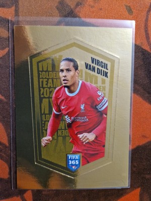 VIRGIL VAN DIJK 2024 Panini FIFA 365 Sticker Collection MY GOLDEN TEAM ...