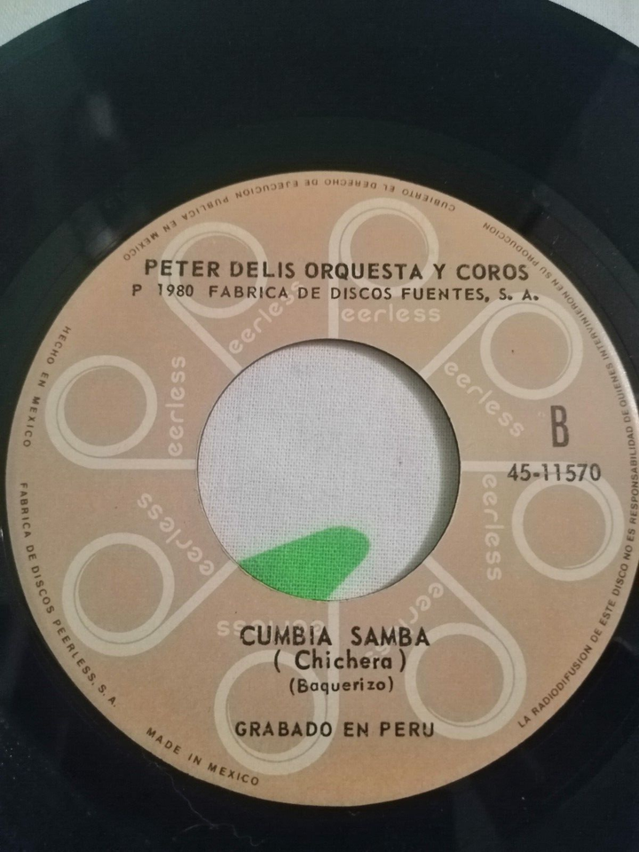 CUMBIA - PETER DELIS Y SU ORQUESTA COMIDA SIN SAL / CUMBIA SAMBA KILLER | eBay