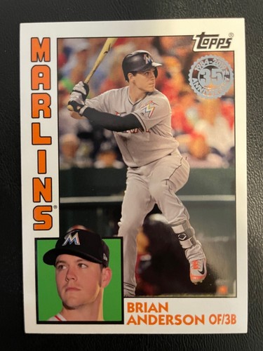 2019 Topps #T84-88 Brian Anderson 1984 - Marlins | eBay