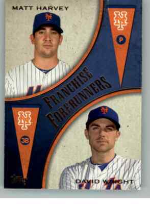 2013 Topps Franchise Forerunners Matt Havery / David Wright card FF-7 ...