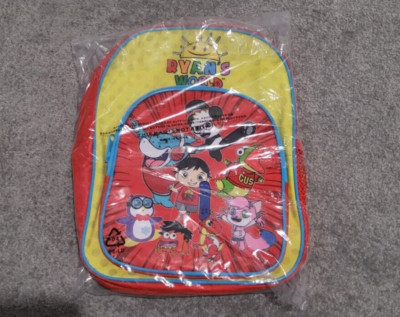 Ryan's World Kids Backpack, Boys School Bag Rucksack Back To School ...