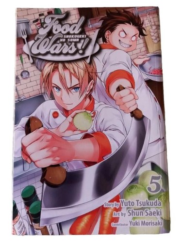 Yuto Tsukuda: Food Wars! Shokugeki no Soma Manga Tome 5 | eBay