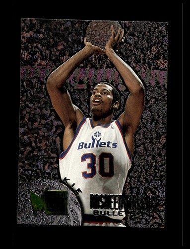 1995 Metal Rasheed Wallace #208 Washington Bullets NM! | eBay