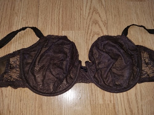 Gorgeous brown MARKS AND SPENCER non-padded Underwired Bra Size 36D ...