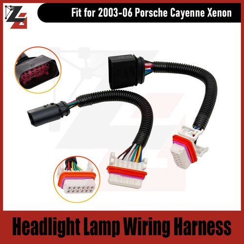 HID Headlight Wiring Harness Left& Right 7L6971071A for Volkswagen ...