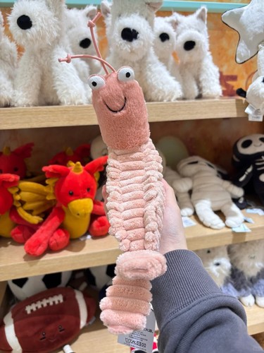 Sheldon Shrimp Seafood Soft Plush Toy Cute Doll Gift & Dust Bag | eBay
