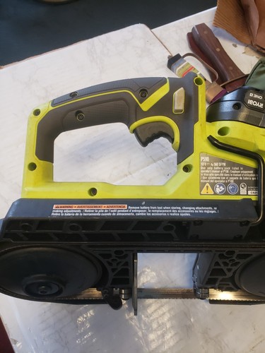 Ryobi P590 18V 2-1/2" Cordless Compact Band Saw with blade and battery ...