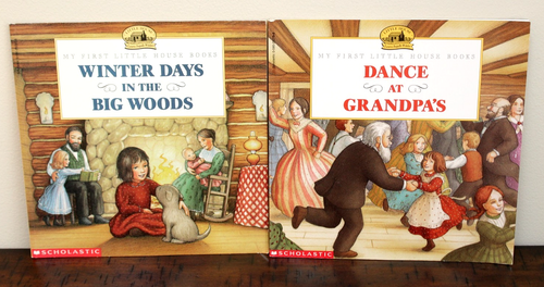 MY FIRST LITTLE HOUSE BOOKS Dance at Grandpa's + Winter Days Ingalls ...