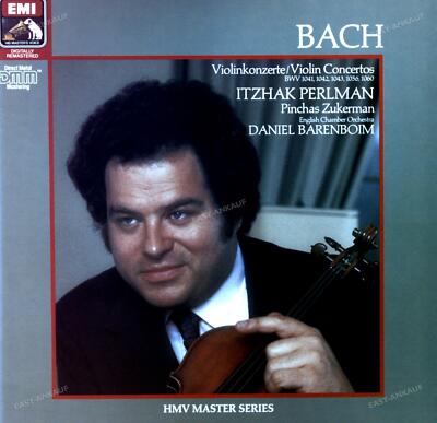 Bach - Perlman • Zukerman • Barenboim - Violinkonzerte /Violin ...