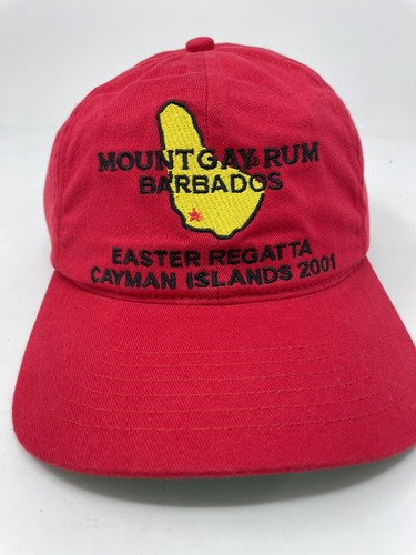 Mount Gay Rum Hat- 2001 Easter Regatta Cayman Islands Sailboat Race ...